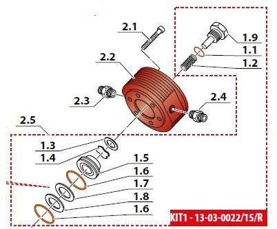 Coltri MCH-8-11-13-16-18 service kit ventiler 3.trinn - Jæren ...